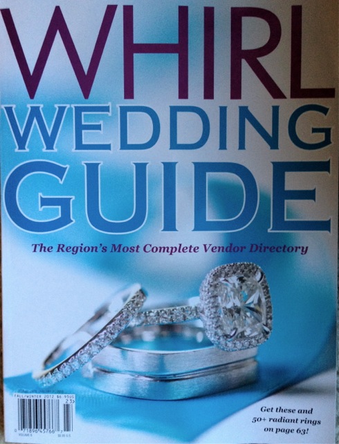 Whirl Wedding Guide 2012 Cover - The Elite Show Band
