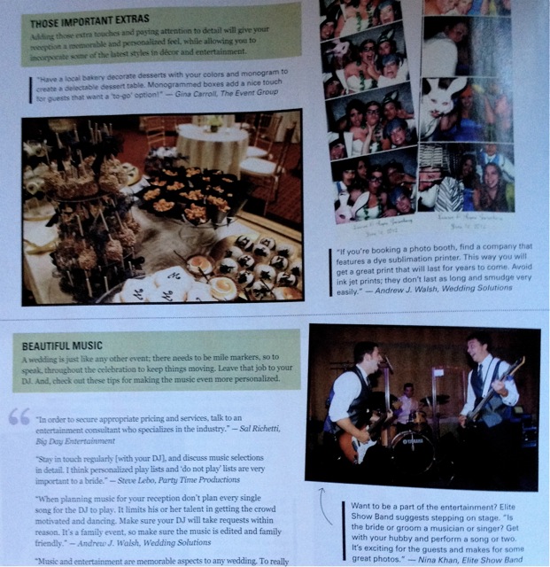 Whirl Wedding Guide Extra Experts Article - The Elite Show Band